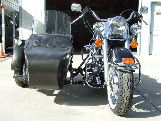 I have a 98 fatboy. Sidecaring a soft tail will it operate correctly ...